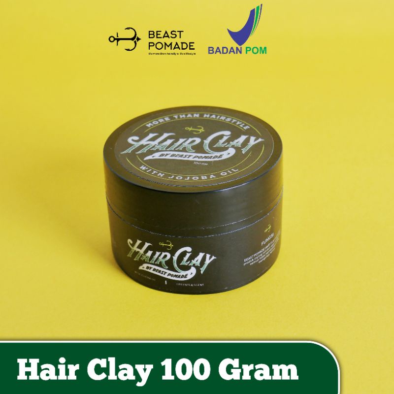Jual Hair Clay by Beast Pomade (100 gram) : Gaya Rambut Sempurna Pria ...