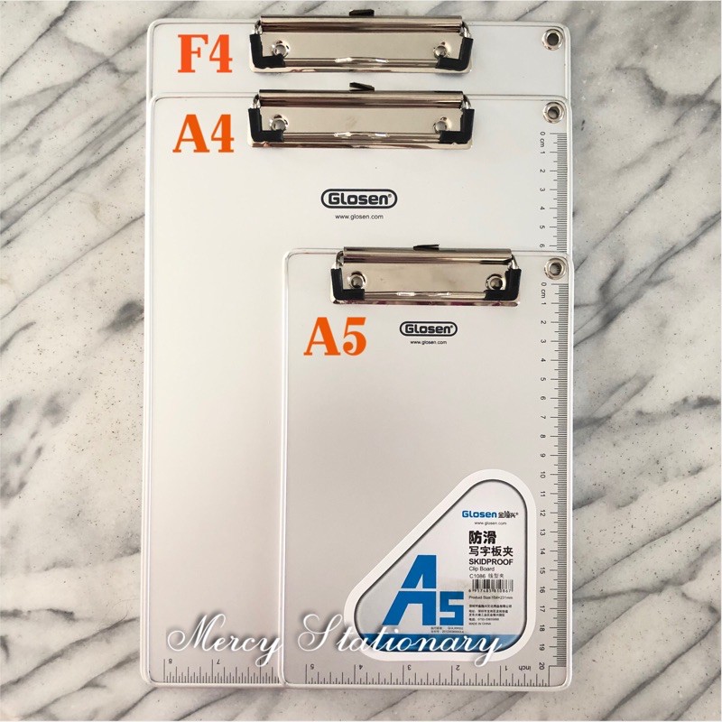 Jual Clipboard Aluminium Folio Clipboard A4 Clip Board A5 Alluminium ...