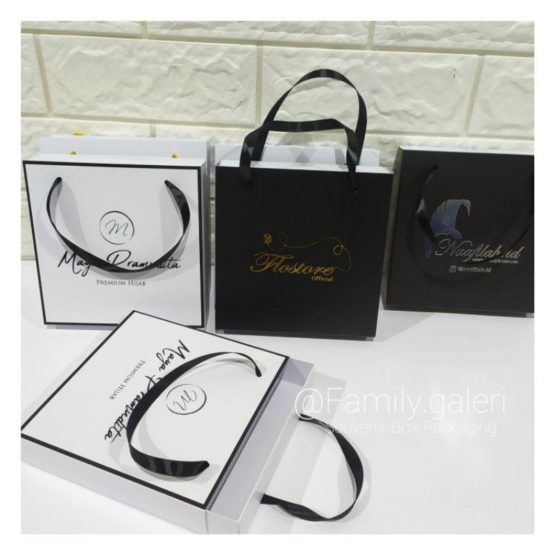 Jual Custome Packaging box Hijab & Pakaian | Shopee Indonesia