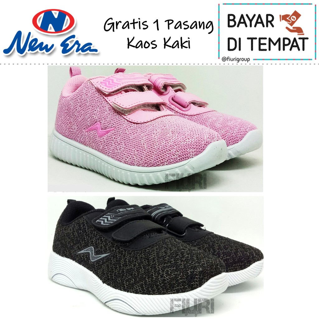 Jual FIURI - New Era Original - KELSIE PEREKAT KIDS 27-34 - Sepatu Kets Anak Perempuan Laki-Laki ...