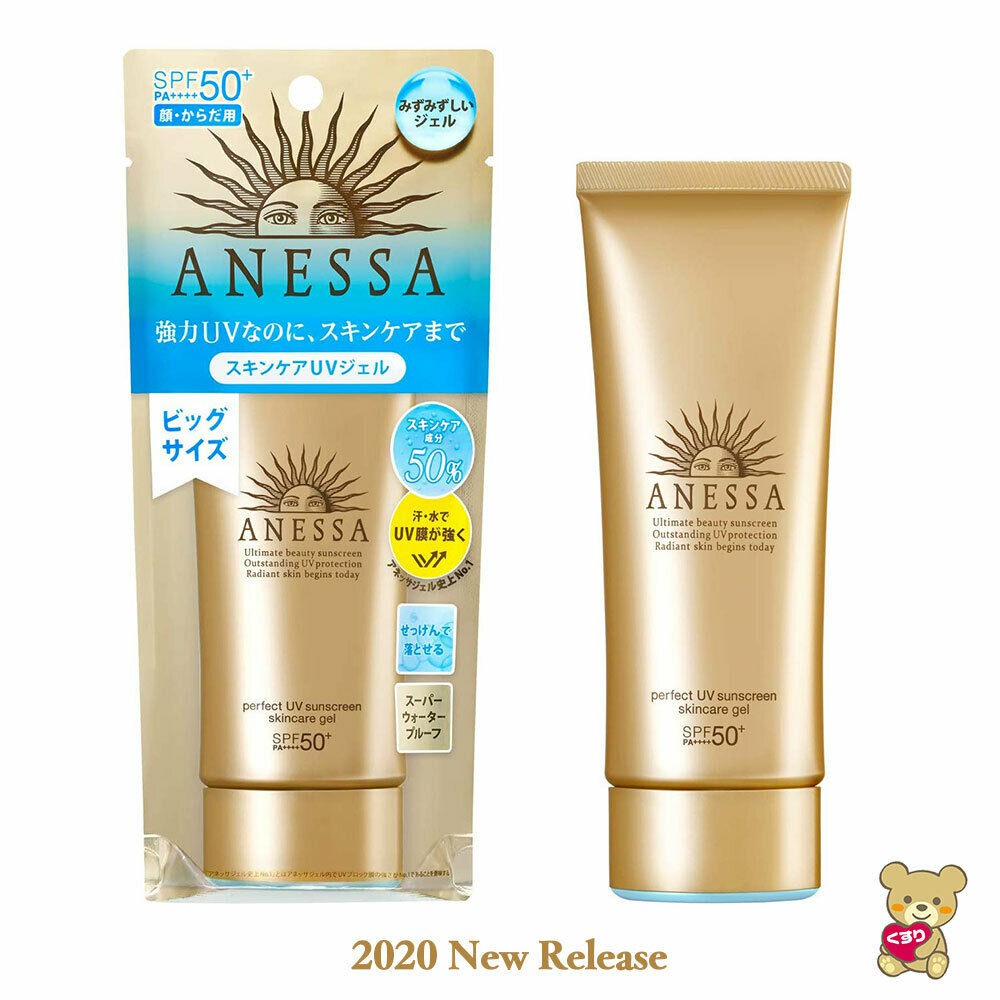 Jual ANESSA PERFECT UV SUNSCREEN SKINCARE GEL SPF 50+ PA++++ 90 gr | Shopee Indonesia