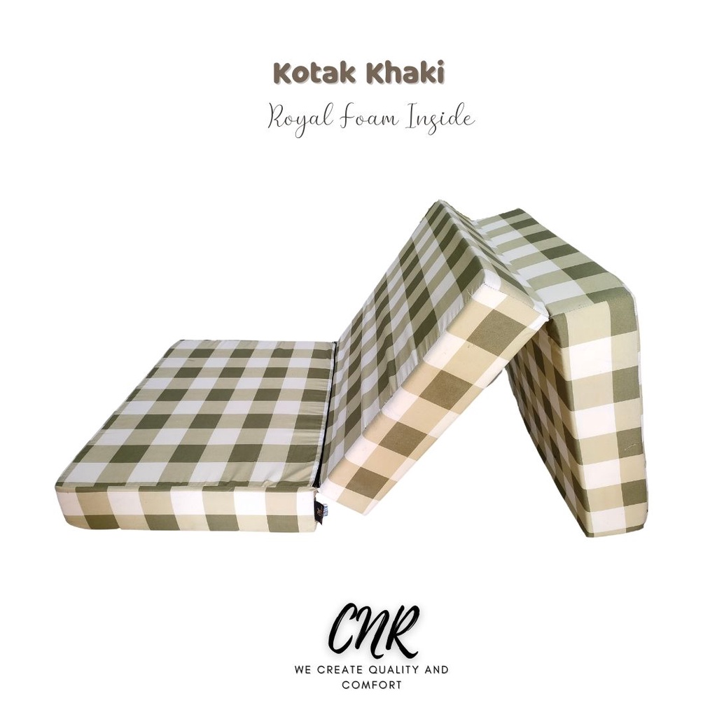 Jual kasur lipat single/ matras lipat/ kasur busa lipat tebal 15 cm ...
