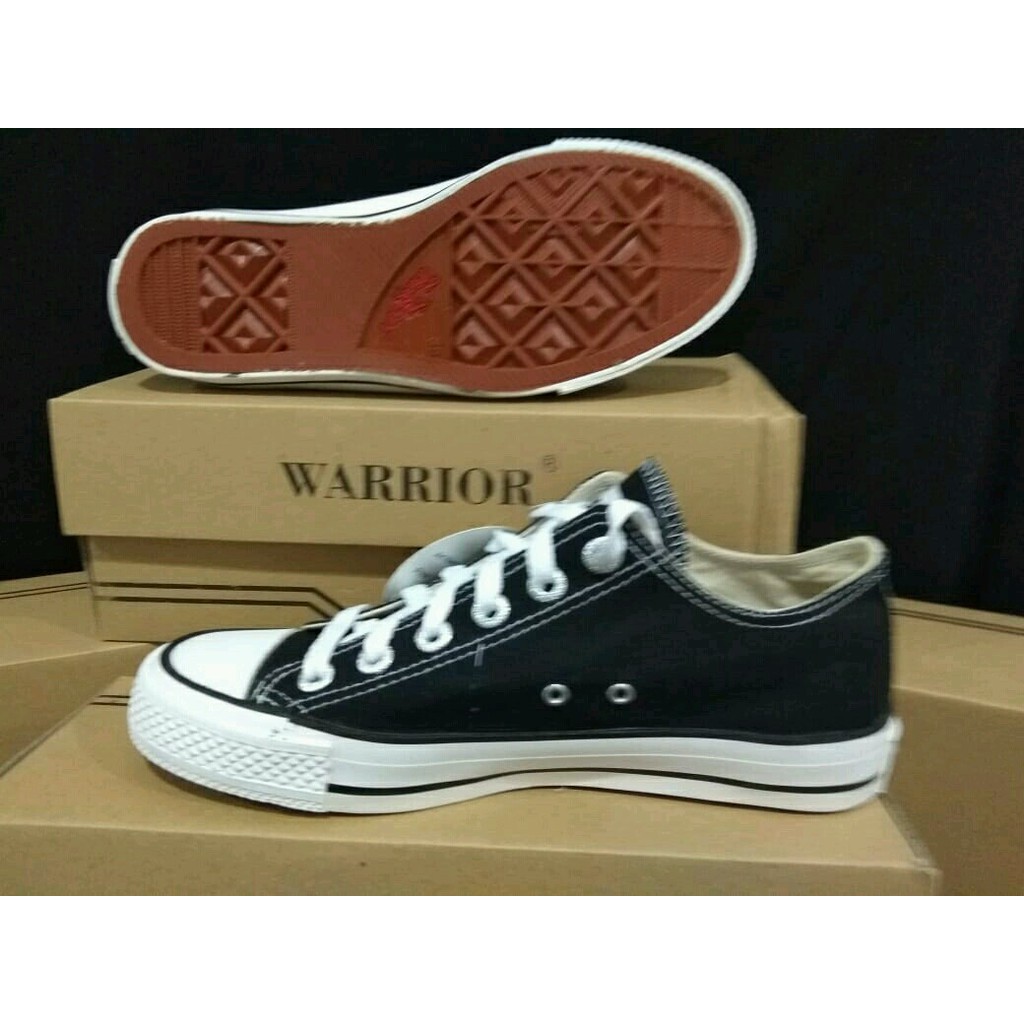 Jual sepatu warrior pendek hitam putihN /SEPATU SEKOLAH /SEPATU SEKOLAH ...