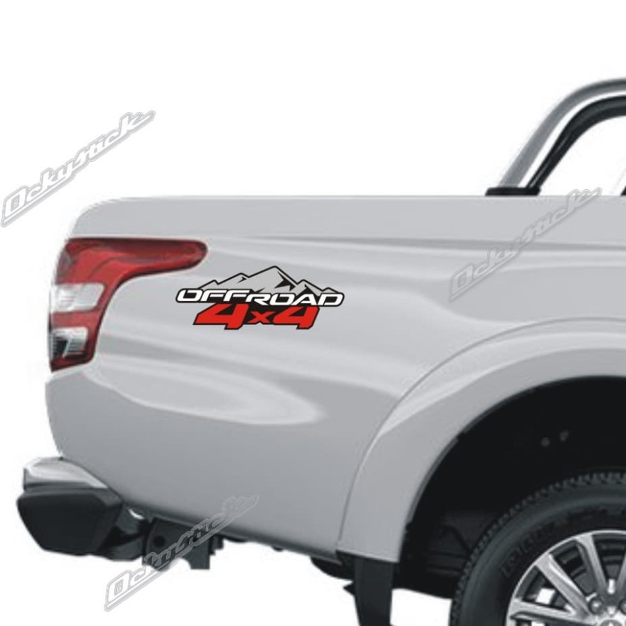 Jual STICKER OFF ROAD 4X4 HILUK, D MAX , RANGER, TRITON, DLL | Shopee ...