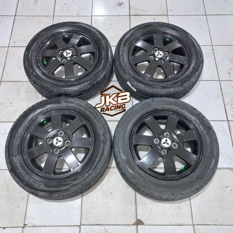 Jual VELG MOBIL BEKAS OEM COPOTAN MIRAGE R14 PCD 4X100 + BAN DUNLOP 175/65 R14 | Shopee Indonesia