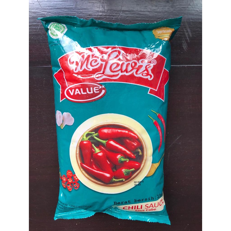 Jual MCLEWIS Chilli Sauce LP 1kg Saus Sambal | Shopee Indonesia