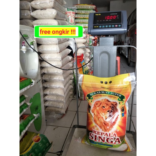 Jual Beras cap merek singa 10kg | Shopee Indonesia