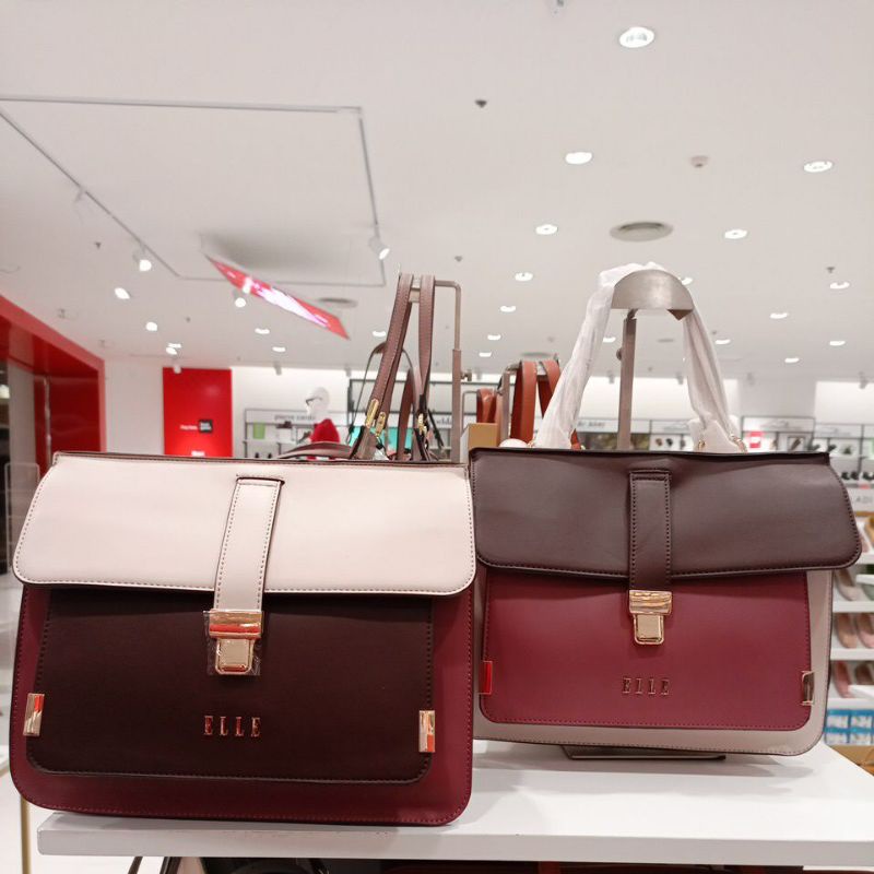 Jual Terbaru Backpack ELLE 41338 Original Counter Store Fashion Tas ...
