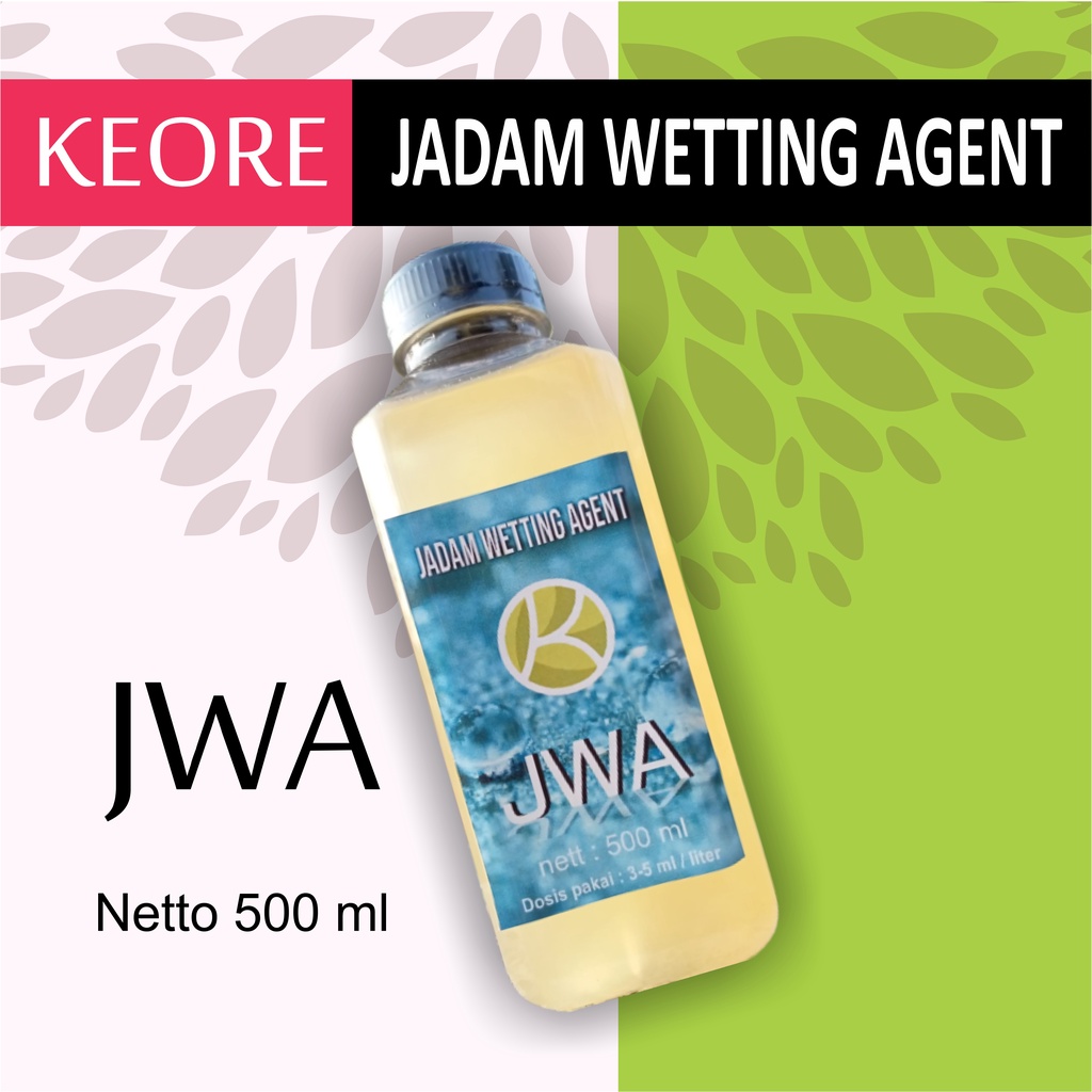 Jual JWA jadam wetting agent perekat organik fungisida perata pupuk KEORE tanaman kemasan 500 ml ...
