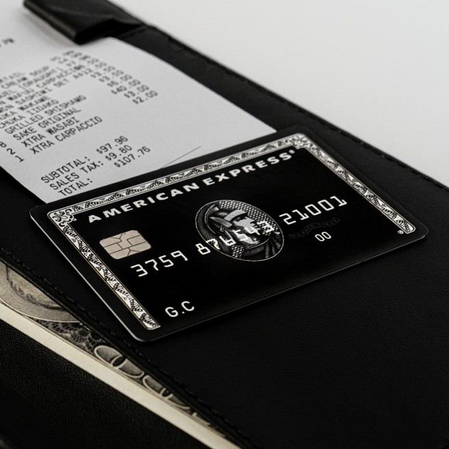 Jual Stiker Sticker Skin Kartu Atm Black Card / American Express ...