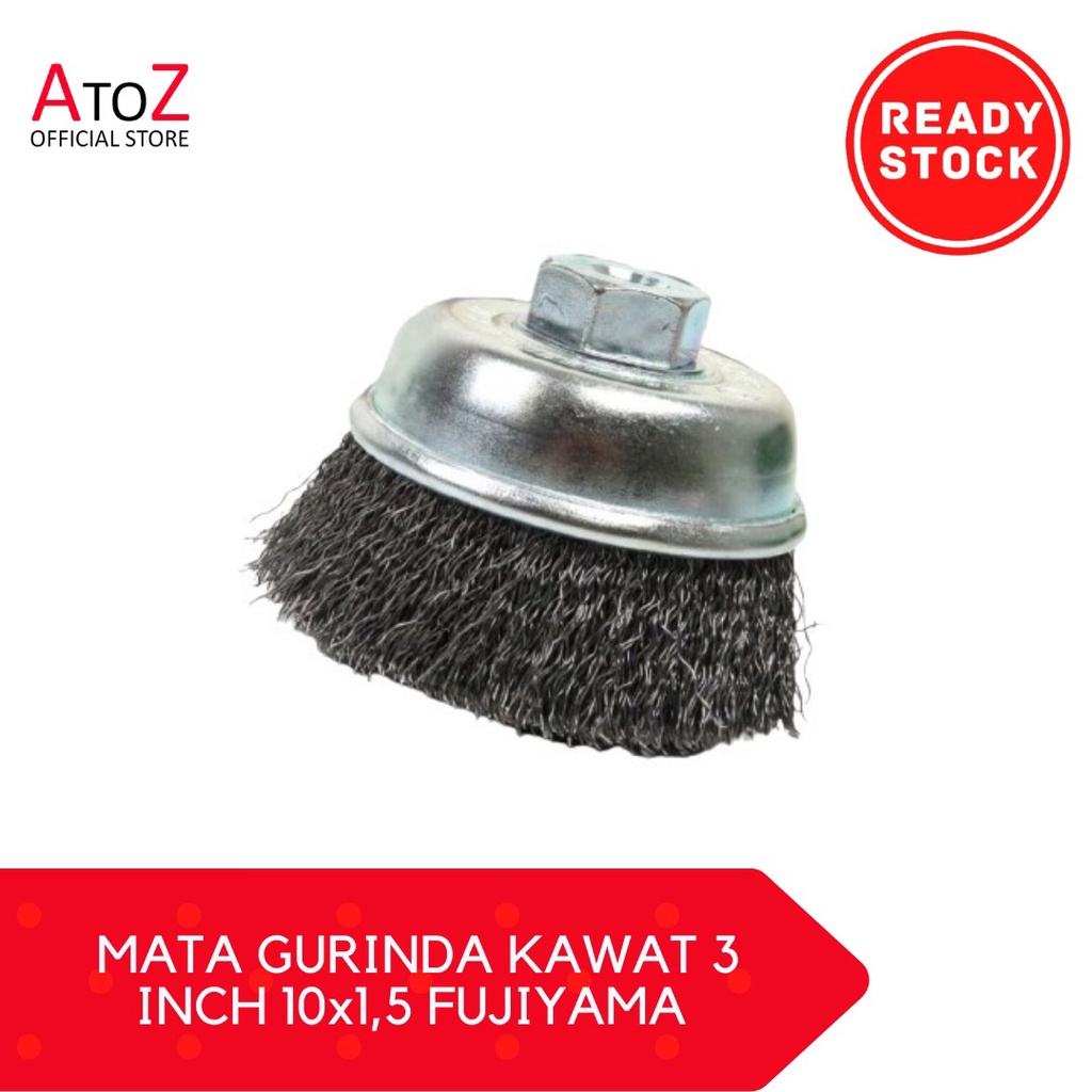 Jual Sikat Kawat Roda-Gerinda Cup Brush - Sikat Kawat Mangkok - MATA ...