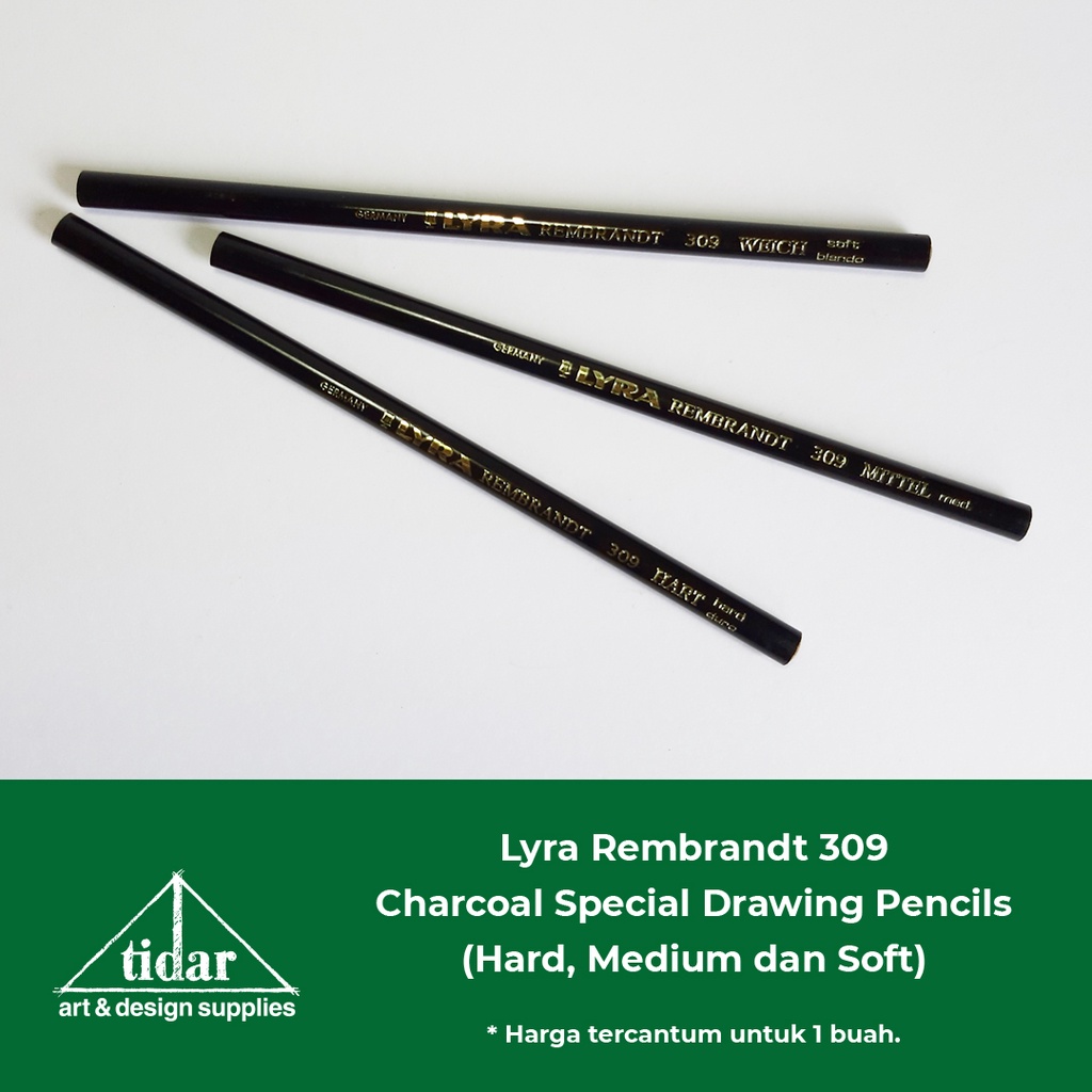 Jual Lyra Rembrandt Charcoal Special Drawing Pencils 309- Pensil Arang ...