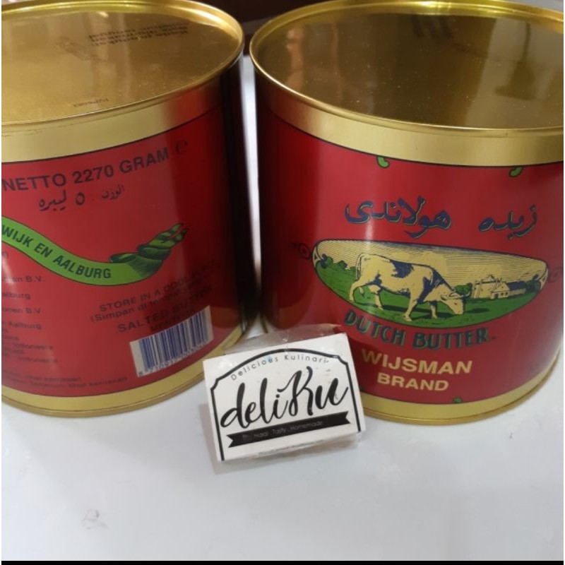 Jual Wisman wysman wijsman dutch butter mentega 2kg | Shopee Indonesia