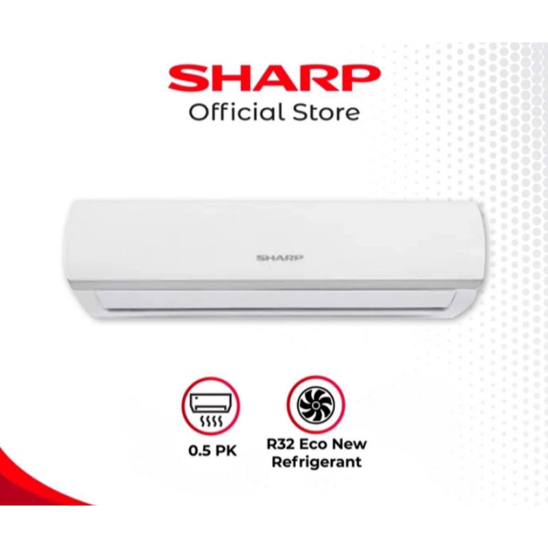 Jual SHARP AC Standard 1/2 PK AH-A5ZCYN [Indoor + Outdoor Unit Only ...