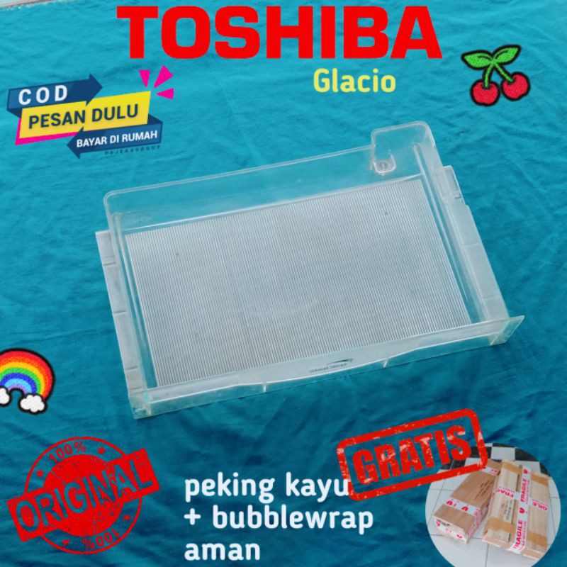 Jual RAK CHILLER RAK PENAMPUNG AIR BAWAH FREEZER KULKAS TOSHIBA GLACIO ORIGINAL | Shopee Indonesia