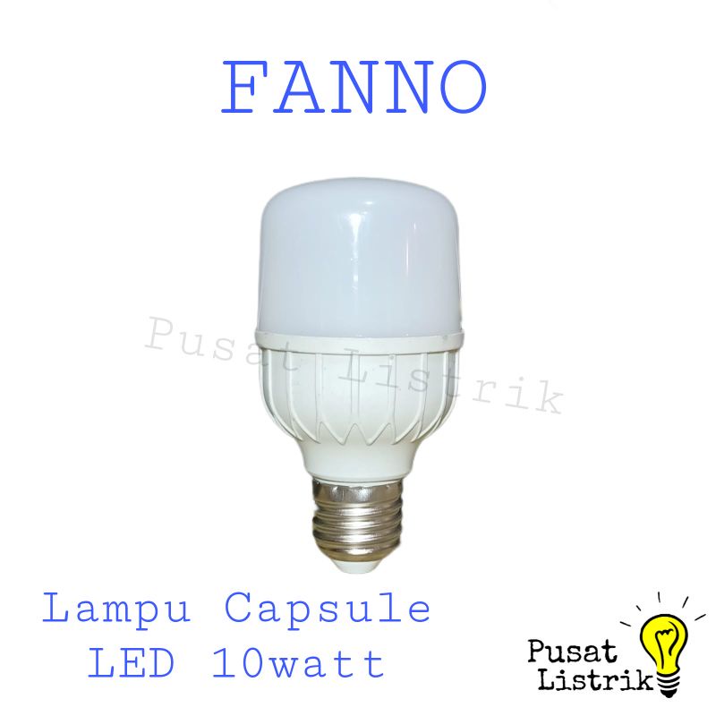 Jual Lampu Capsule LED 10watt Putih Fanno Lampu Bohlam LED 10w | Shopee ...