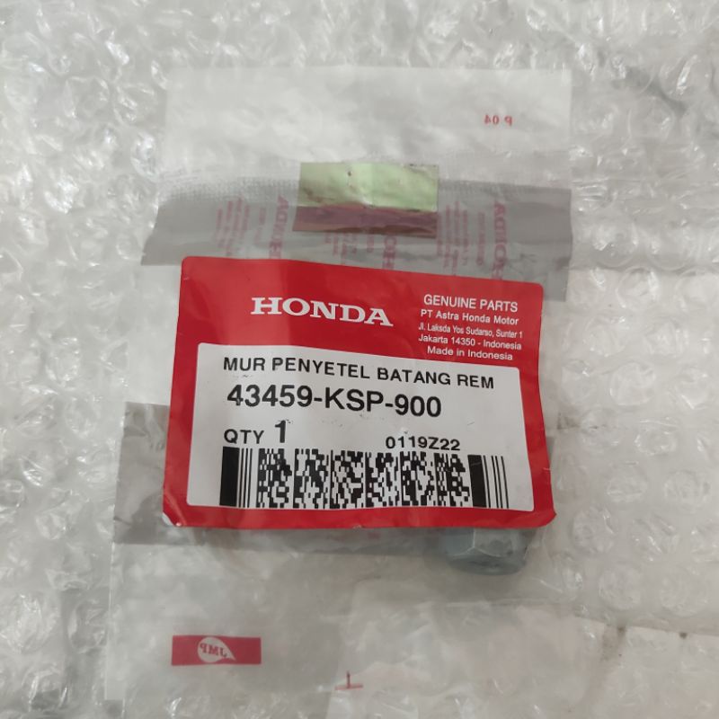 Jual Nut Brake Rod Adjusting Mur Penyetel Batang Tiang Penarik Rem CB ...