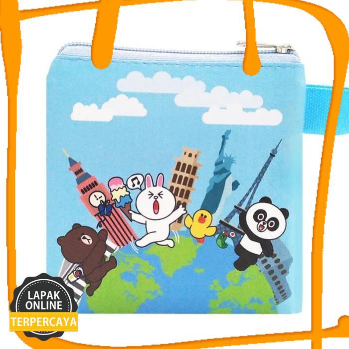 Jual Terbaru Mini Wallet Line Character Dompet Anak Karakter Suvenir ...