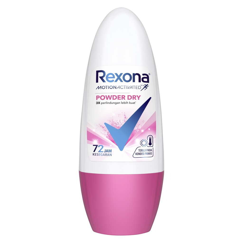 Jual Rexona RO Powder Dry 45ml | Shopee Indonesia