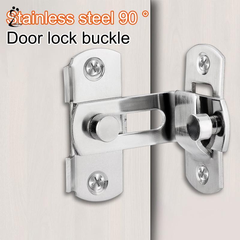 Jual Gesper Kunci Pintu Gudang Sudut Kanan Push-pull Shift Door Pengait ...