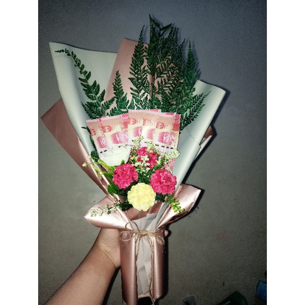 Jual COD Hand Bouquet - hand buket - buket bunga - hadiah wisuda ...