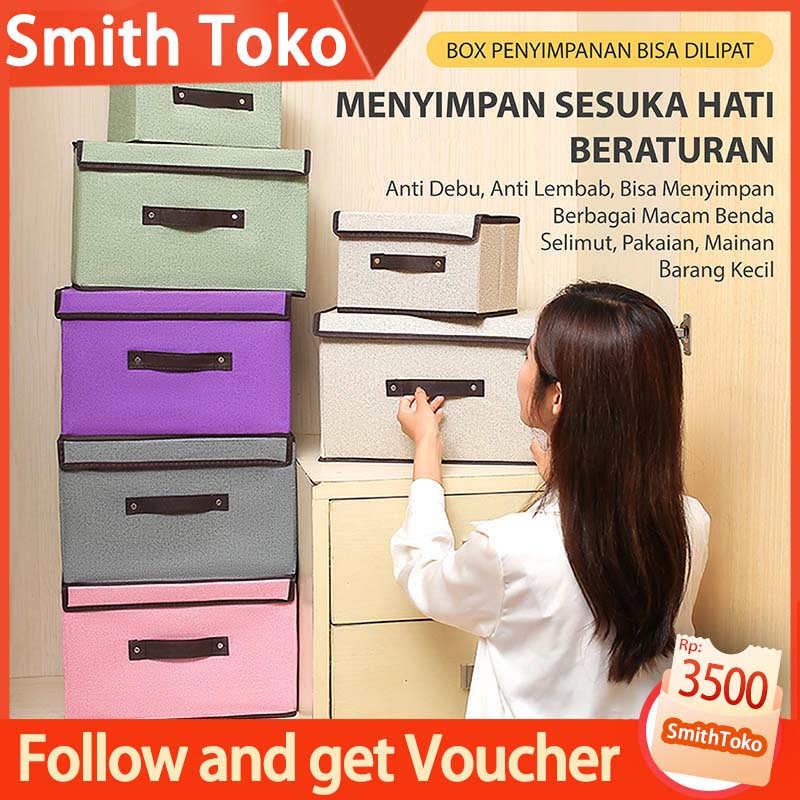Jual Storage Box baju Tempat Penyimpanan Multifunction Box Kotak ...