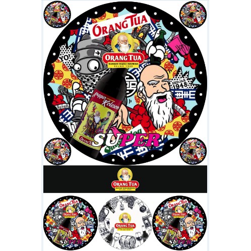 Jual stiker tebok lovebird custom | Shopee Indonesia