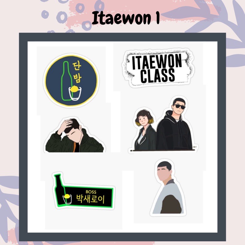 Jual Sticker Drakor Itaewon Class Park seo joon tumblr aesthetic ...