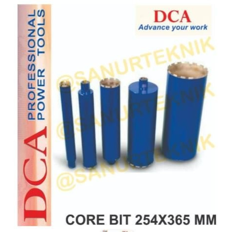 Jual Mata Coring atau Core Drill atau Core Bit DCA 10inch atau 10in atau 10 in atau 10 inch ...
