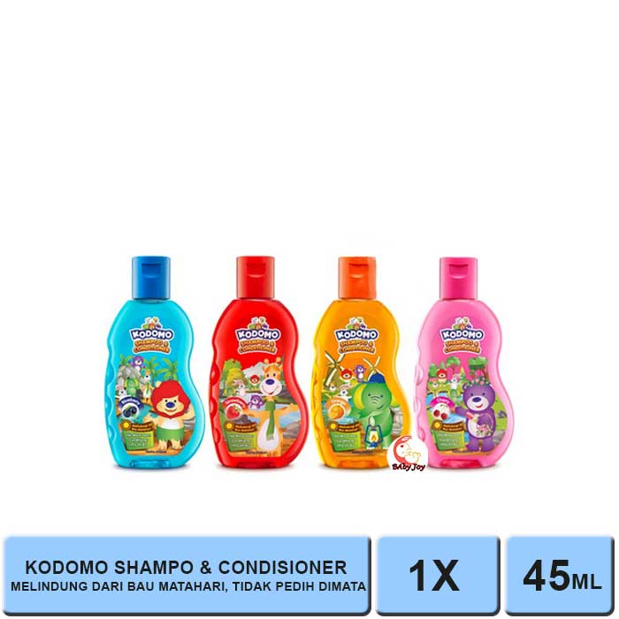 Jual BJOY. KODOMO SHAMPOO GEL & CONDITIONER BOTOL 45ML | Shopee Indonesia