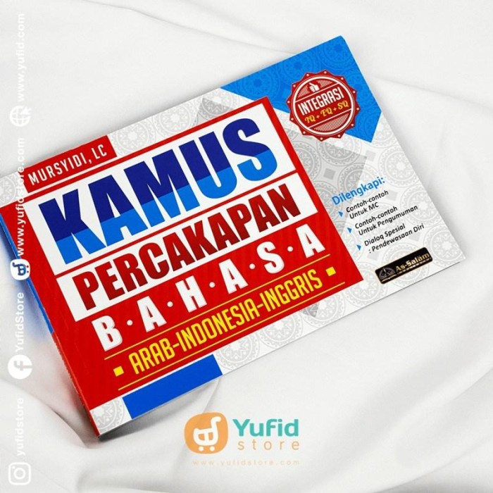 Jual Kamus Percakapan Bahasa Arab-Indonesia-Inggris (As-Salam) | Shopee ...