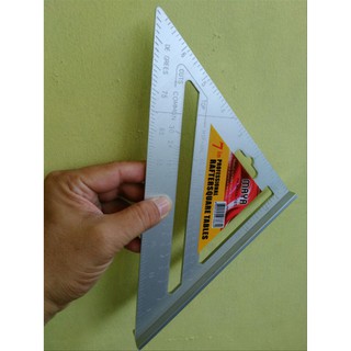 Jual Jual Penggaris Siku Sudut Segitiga Alumunium Speed Square Terlaris ...