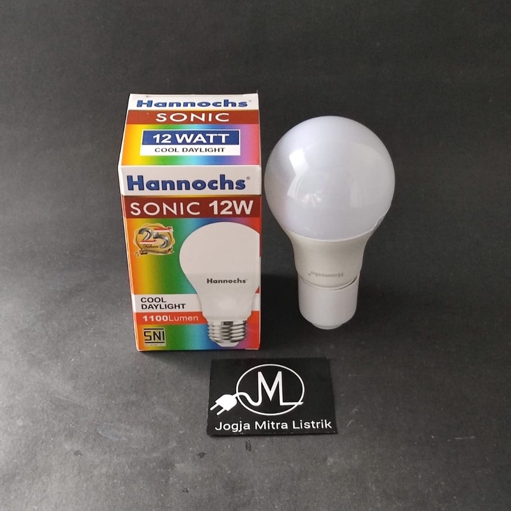 Jual LAMPU LED HANNOCHS SONIC 12 WATT - PUTIH/KUNING | Shopee Indonesia
