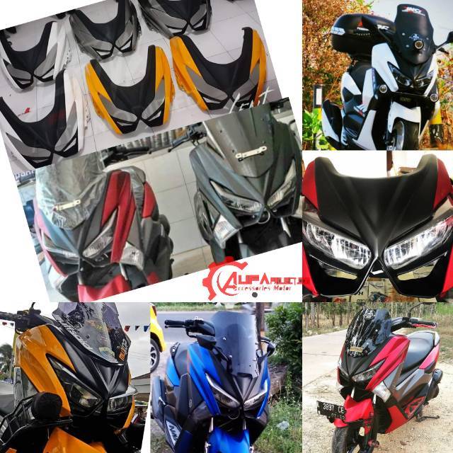 Jual Headlamp Custom Yamaha Nmax Aksesoris yamaha Nmax | Shopee Indonesia