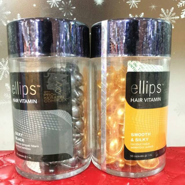 Jual Ellips Vitamin Rambut Isi 50 Butir Keratin | Shopee Indonesia