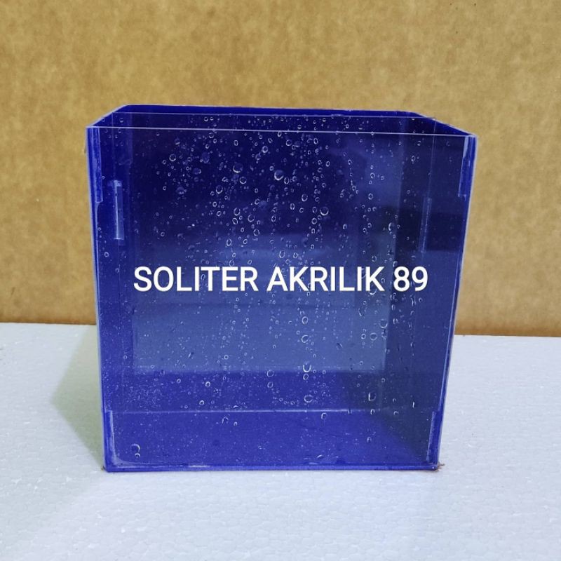Jual Soliter Akrilik 15x5x15 / soliter selfi singgle | Shopee Indonesia