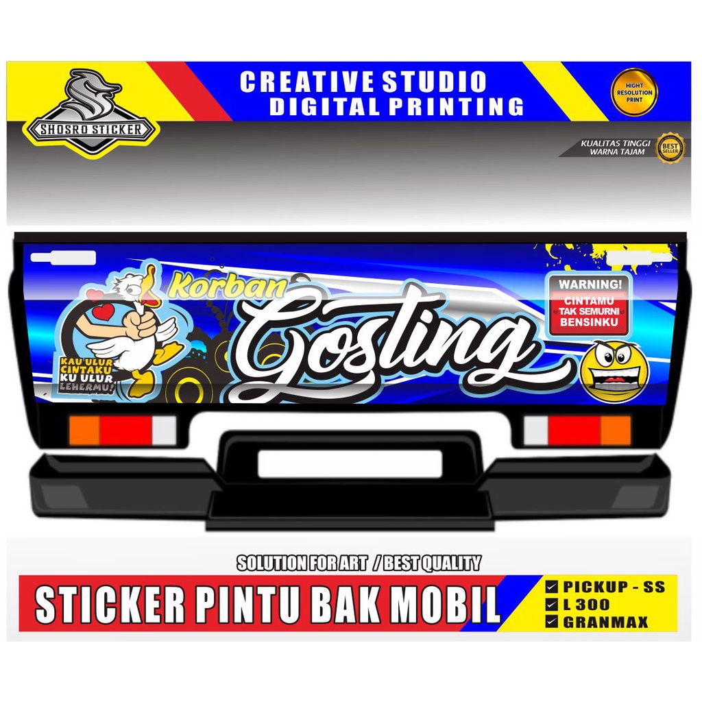 Jual DECAL VARIASI / STIKER DECAL PICK UP UNIVERSAL STICKER PINTU ... Jual DECAL VARIASI / STIKER DECAL PICK UP UNIVERSAL STICKER PINTU ...