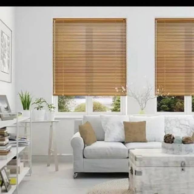 Jual Tirai Gorden PVC gulung Indoor Outdoor -Krey Venetian Blind 60 ...