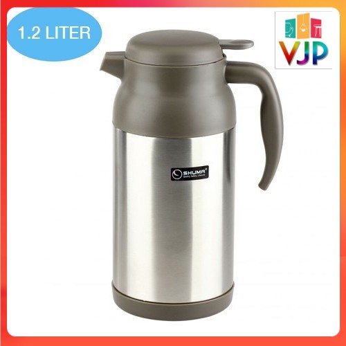 Jual SHUMA 1200 Teko Termos Air Panas Kopi Teh Stainless Merek Terbaik ...