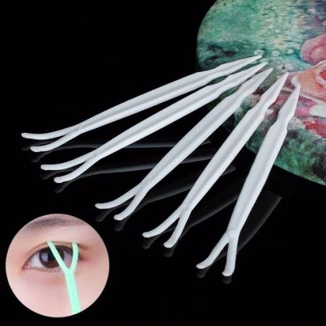 Jual Eyelid Tape Tools Y Fork/Garpu Untuk Alat Memasang Solatip Sticker ...