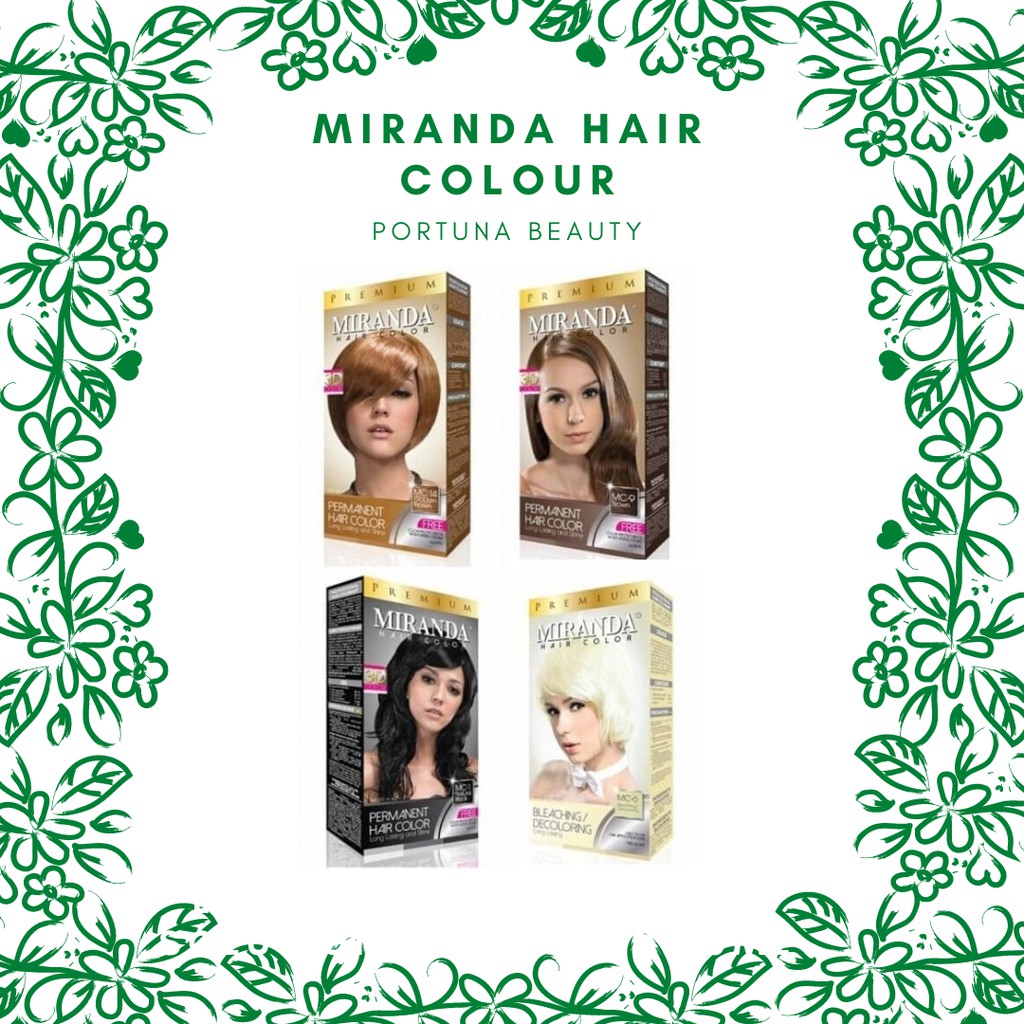 Jual MIRANDA HAIR COLOUR (CAT RAMBUT MIRANDA) | Shopee Indonesia