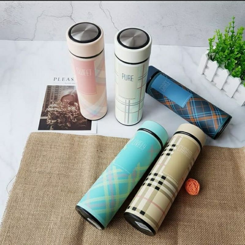 Jual BOTOL TERMOS TUMBLER TRAVEL STAINLESS STELL BOTOL TUMBLER 500 ml ...