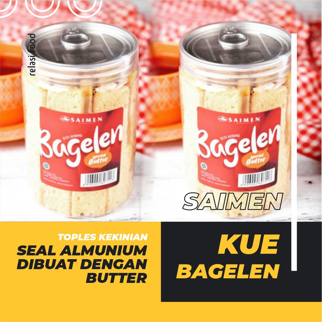 Jual KUE KERING BAGELEN SAIMEN [Toples Kekinian] | Shopee Indonesia