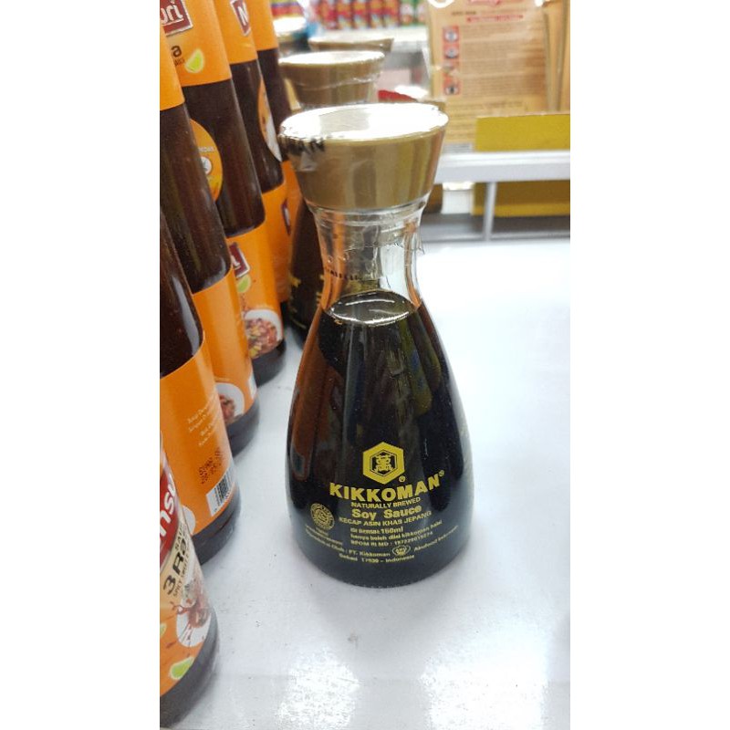 Jual KIKKOMAN SOY SAUCE - kecap asin khas jepang - naturally brewed 150 ...