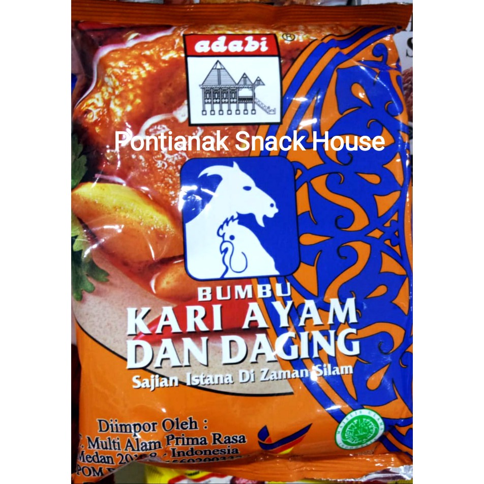 Jual Adabi Bumbu Kari Ayam dan Daging | Shopee Indonesia