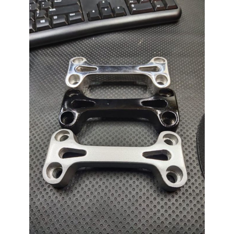 Jual raiser stang XABRE hitam dan krom pnp rx king tutup kleman stang ...