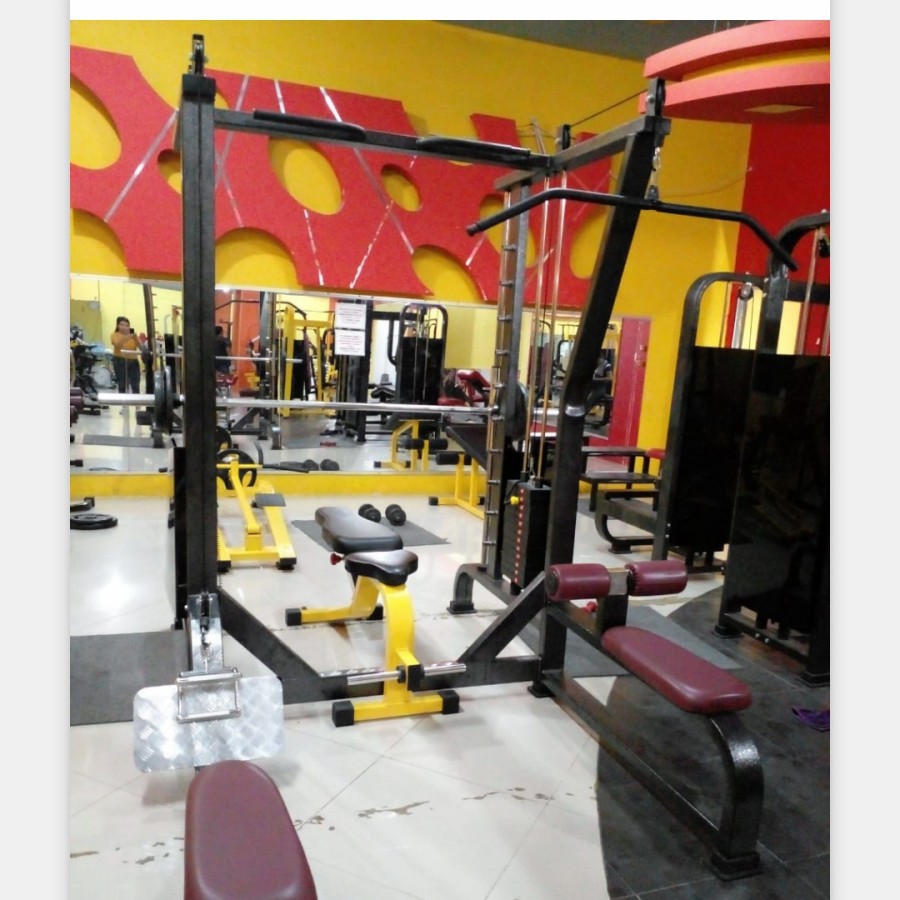 Jual Alat Olahraga Fitness Gym - Smith Machine Lat Pulldown Rowing ...