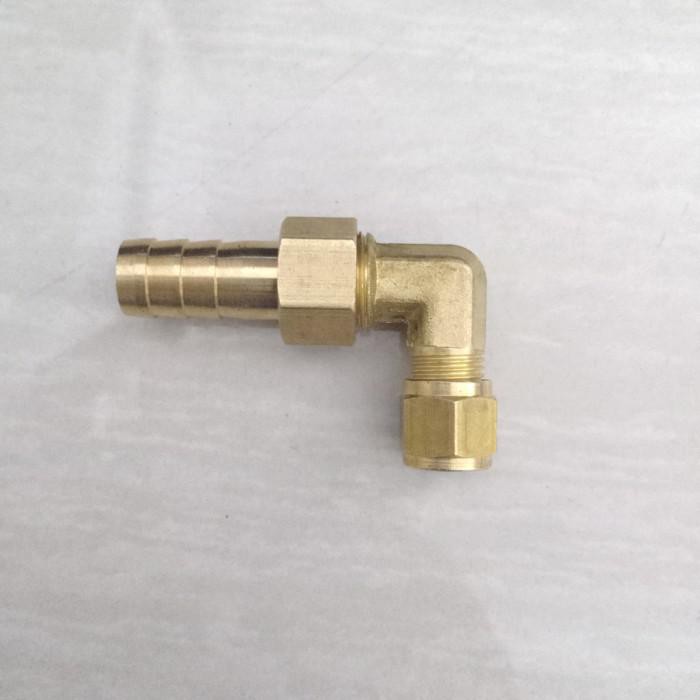 Jual Konektor Connector Fitting Pipa Tembaga Ring 6MM Nepel Nipple 3/8 ...