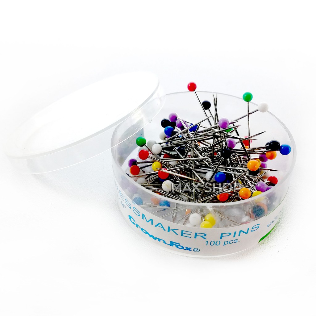 Jual Jarum Pentul Premium - Jarum Warna Warni - Tajam - Anti Karat ...