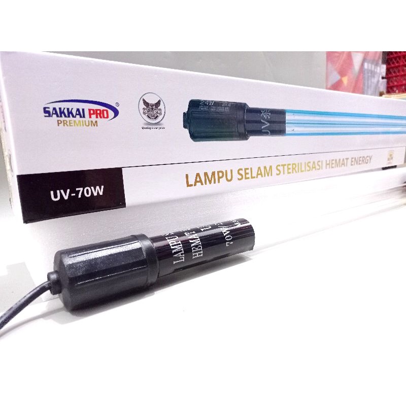 Jual SAKKAI PRO UV 70WATT LAMPU UV ULTRAVIOLET ANTI LUMUT BAKTERI STERILISASI | Shopee Indonesia